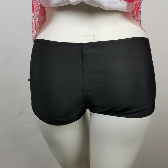 Modlily | Swim | Tankini Set Swimsuit Floral Coral Swim Short Xl | Poshmark